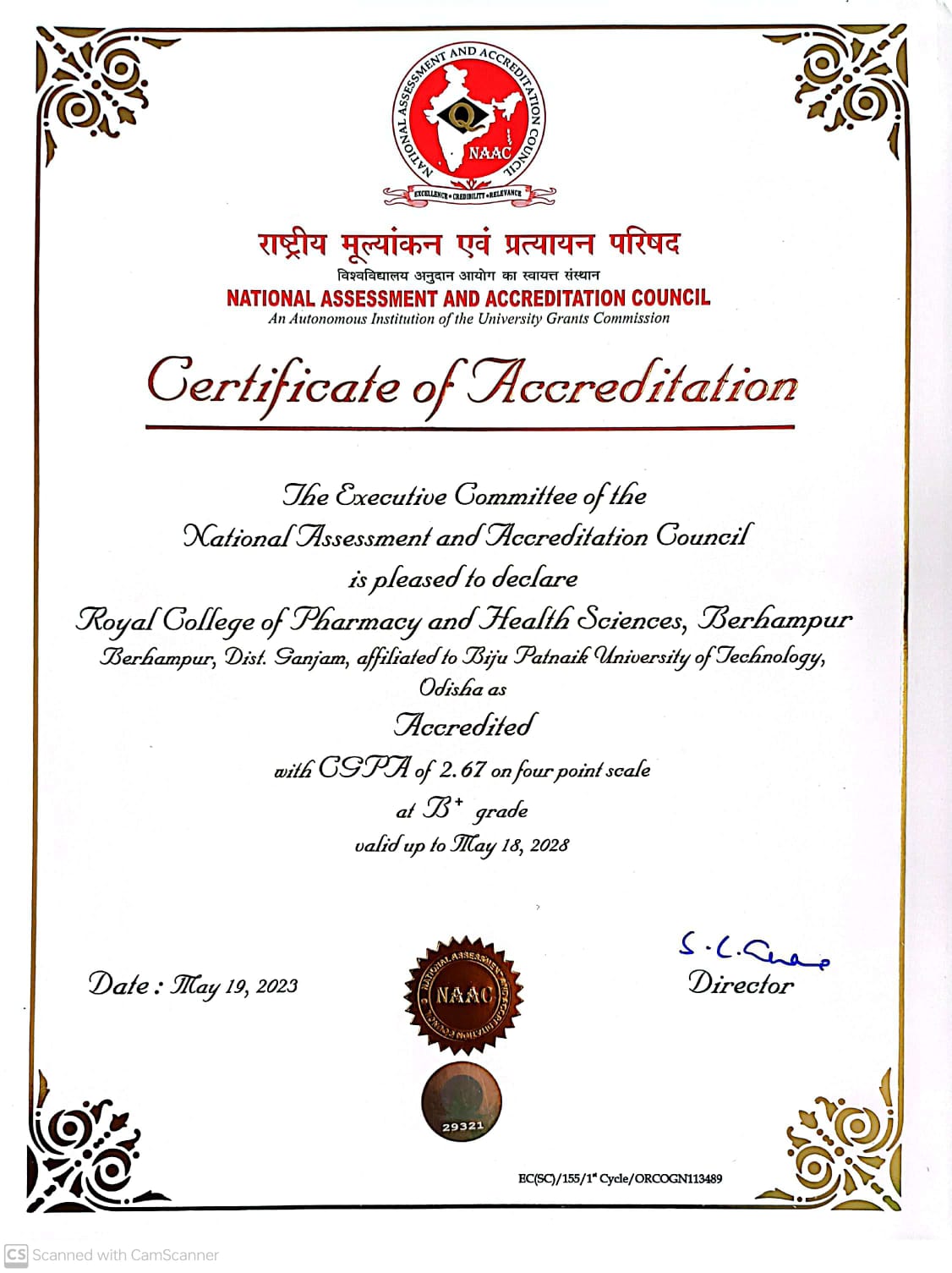 BP102T PHARMACEUTICAL ANALYSIS Theory Royal College Of Pharmacy BP102T PHARMACEUTICAL ANALYSIS Theory Royal College Of Pharmacy